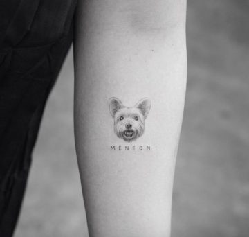 The 24 Awesome Yorkie Tattoo Designs In The World - The Dogman