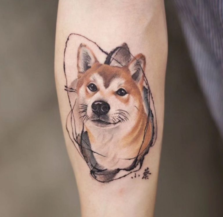 15 Best Shiba Inu Tattoo Ideas - The Dogman