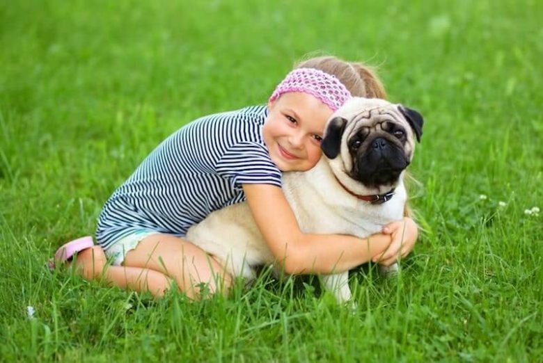14 Photos Prove That Pug is a Real Child`s Friend - The Dogman