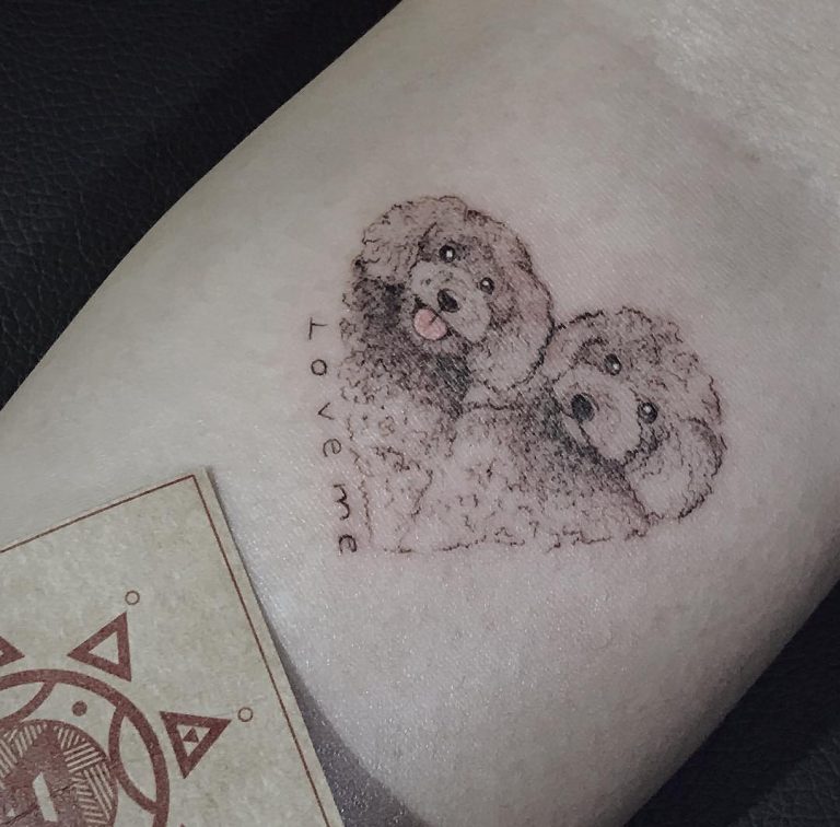19 Of The Best Poodle Tattoo Ideas Ever - The Dogman