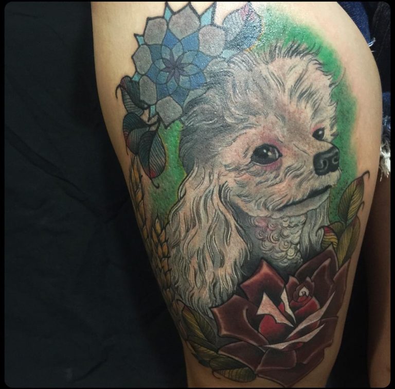 19 Of The Best Poodle Tattoo Ideas Ever - The Dogman