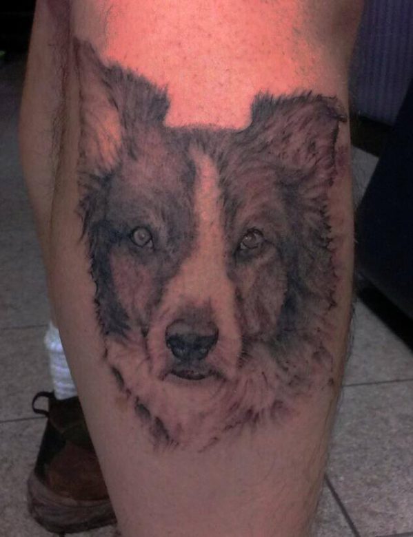 18 Cutest Border Collie Tattoo Ideas - The Dogman